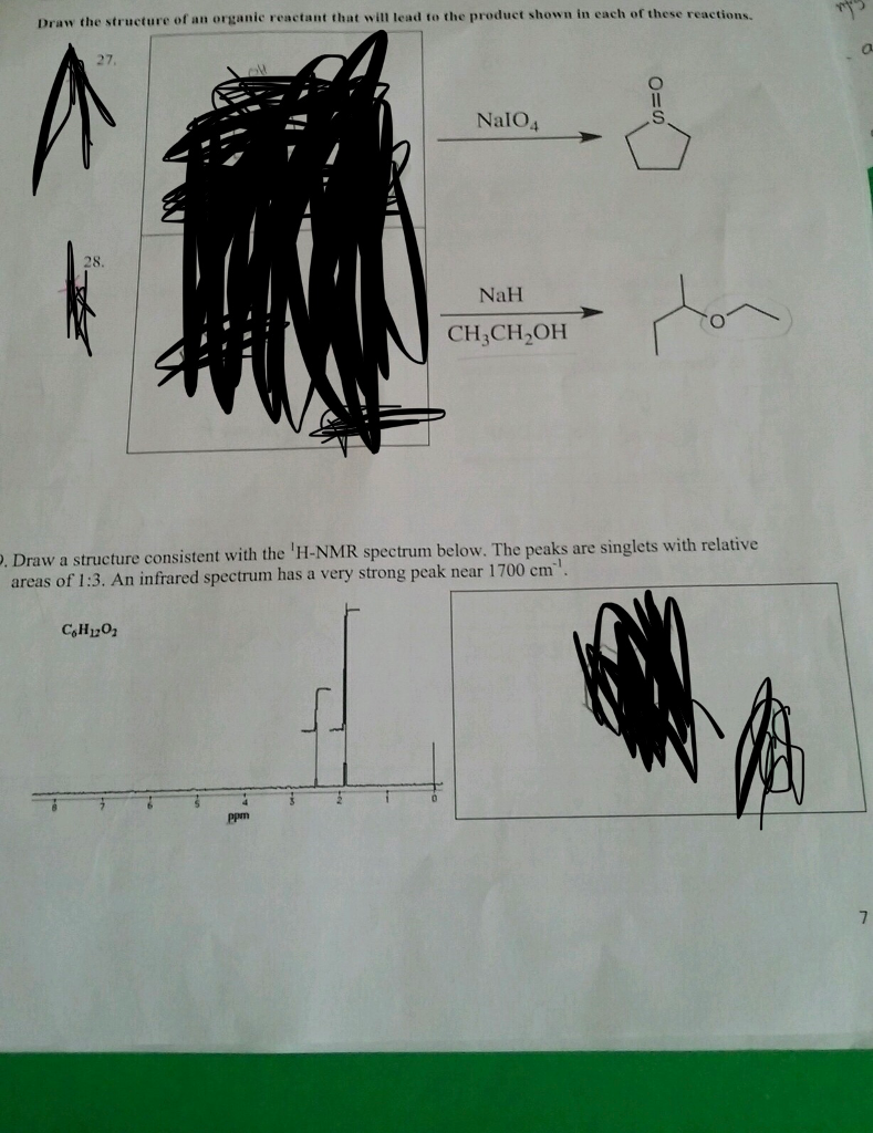 Solved Draw the structure of an organic reactant that will | Chegg.com