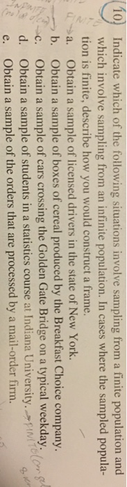 Solved Indicate which of the following situations involve | Chegg.com