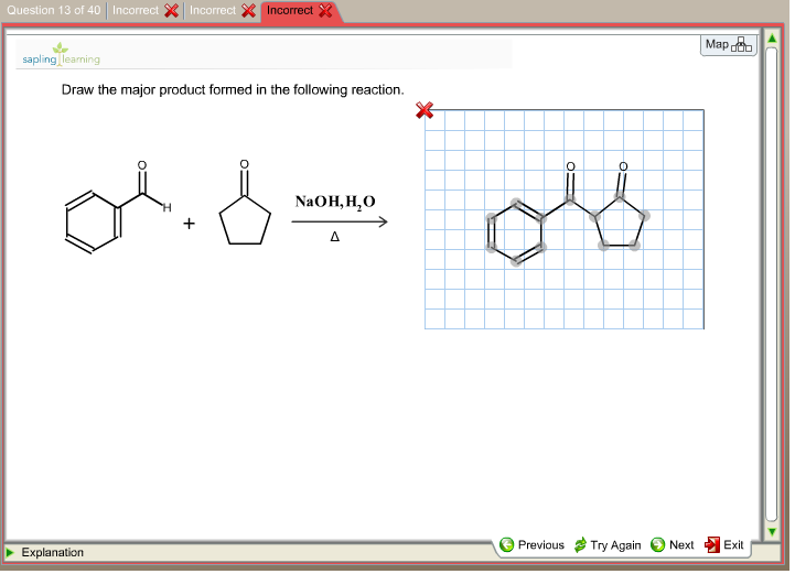 Solved Draw the major product formed in the | Chegg.com