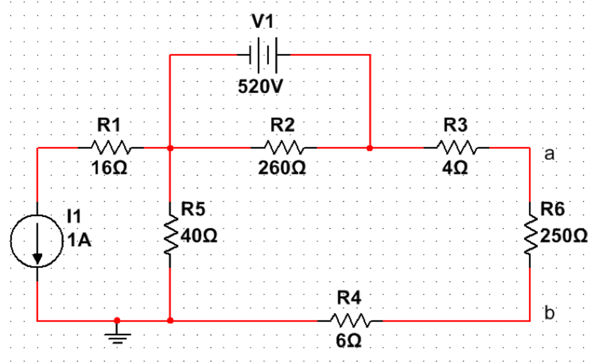 Solved Determine the current flowing through R6 by using | Chegg.com
