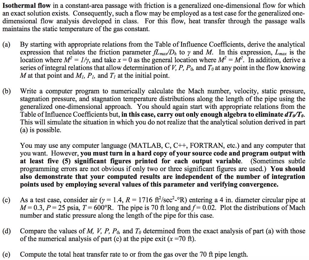 AE/ME 510 TABLE OF INFLUENCE COEFFICIENTS J. C. | Chegg.com