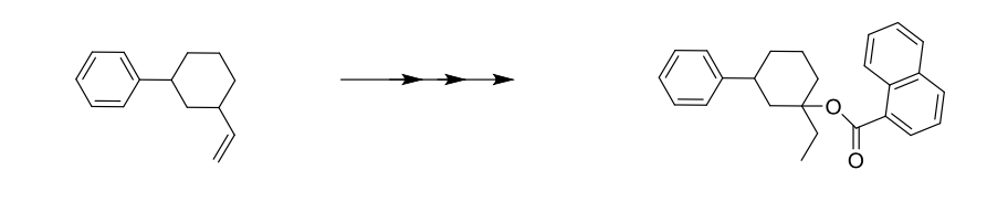 Solved Provide multiple step synthesis scheme for the | Chegg.com