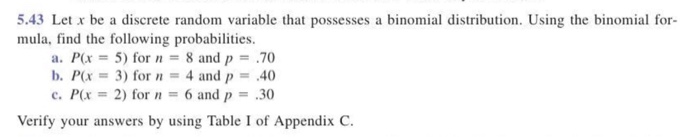 Solved Let x be a discrete random variable that possesses a | Chegg.com