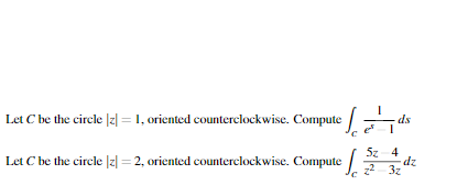 Solved Let C be the circle , oriented countercl I, oriented | Chegg.com