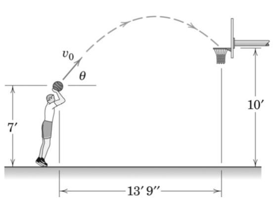 Solved Basketball Physics Question A basketball player | Chegg.com