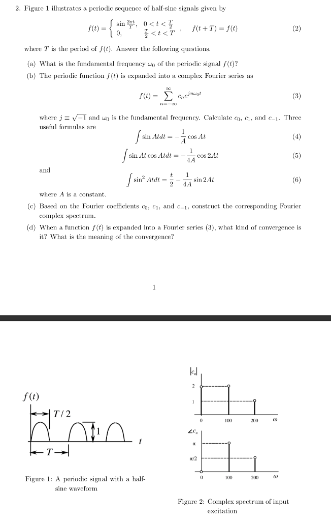 Solved 2. Figure 1 illustrates a periodic sequence of | Chegg.com