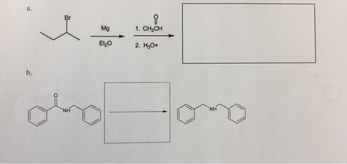 Solved Fill in the box with the missing reactant, reagents, | Chegg.com