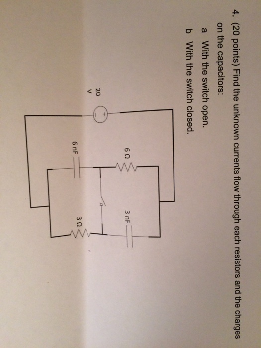 Solved Find the unknown currents flow through each resistors | Chegg.com