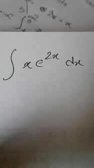 Solved Integral x e^2x dx | Chegg.com