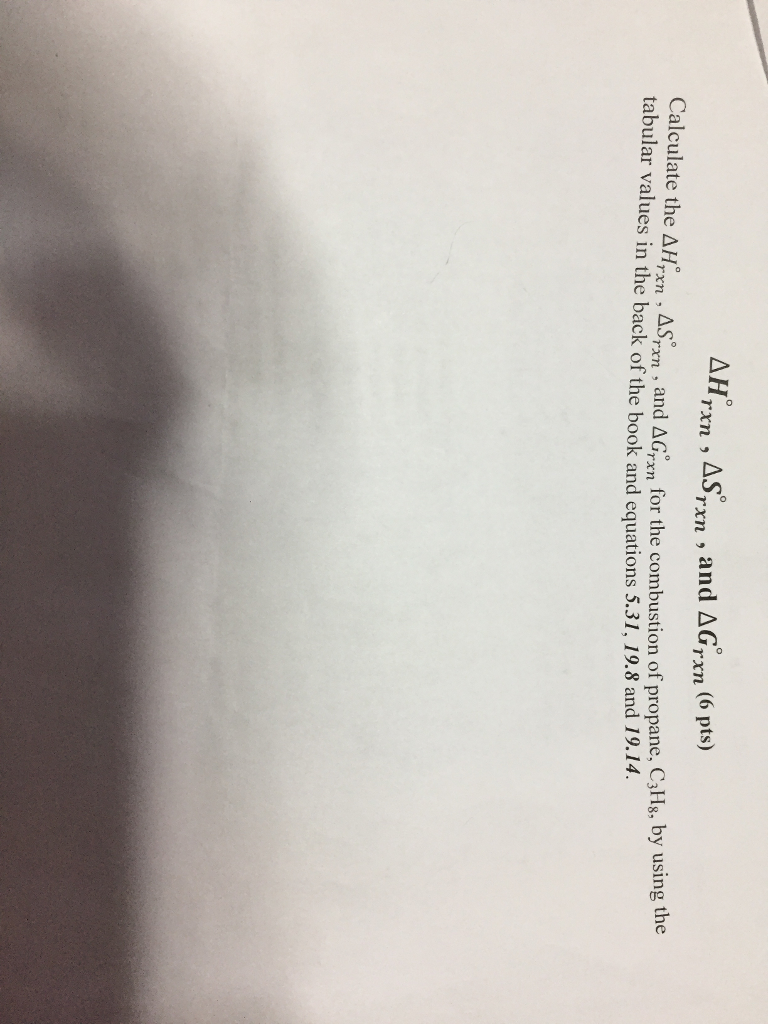 Solved Delta H_rxn degree, Delta S_rxn degree, and Delta | Chegg.com