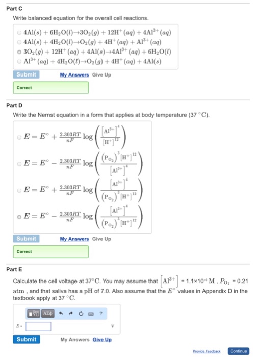 Solved Write balanced equation for the overall cell | Chegg.com