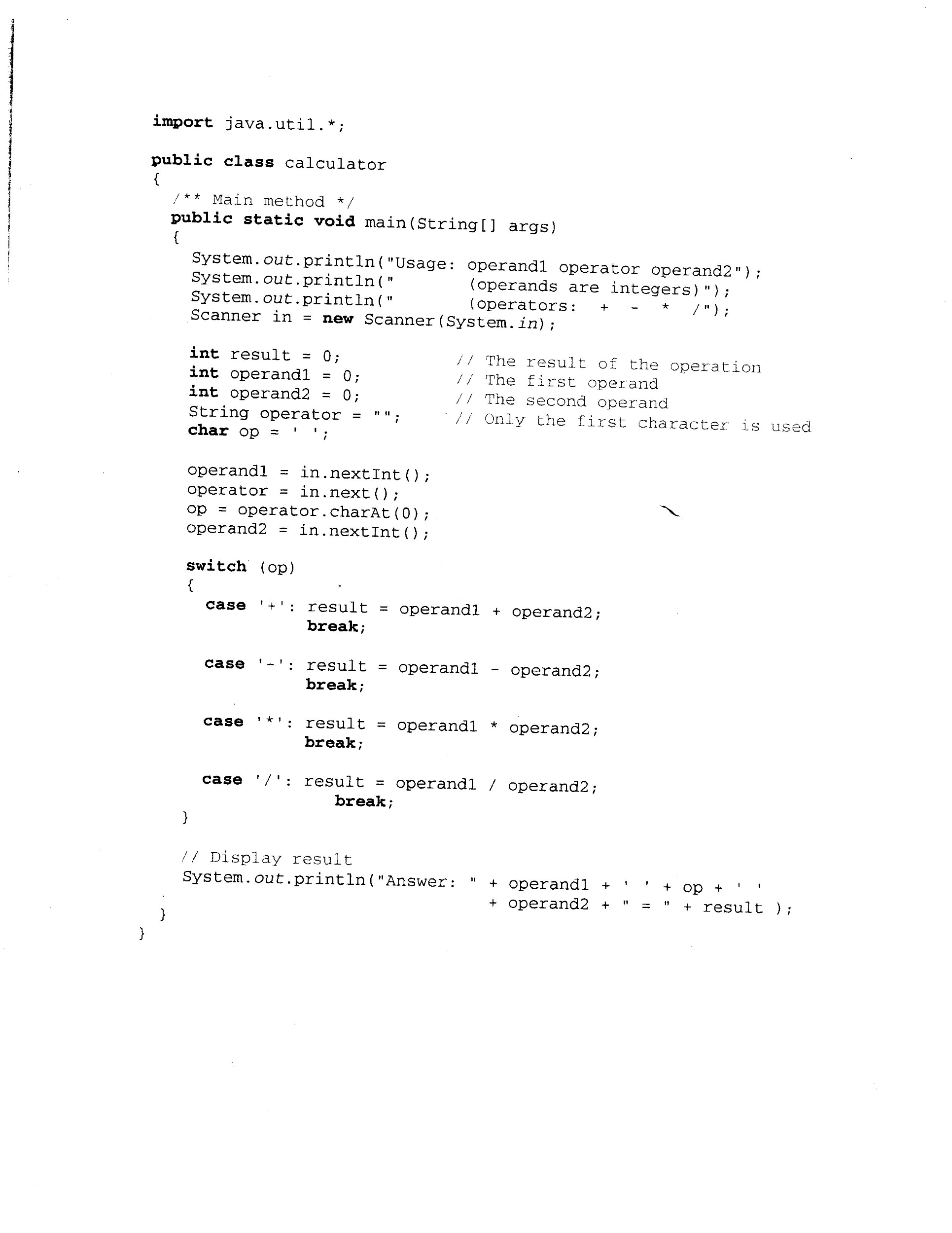 Solved How Can I Modify The Attached Java Code To Handle The