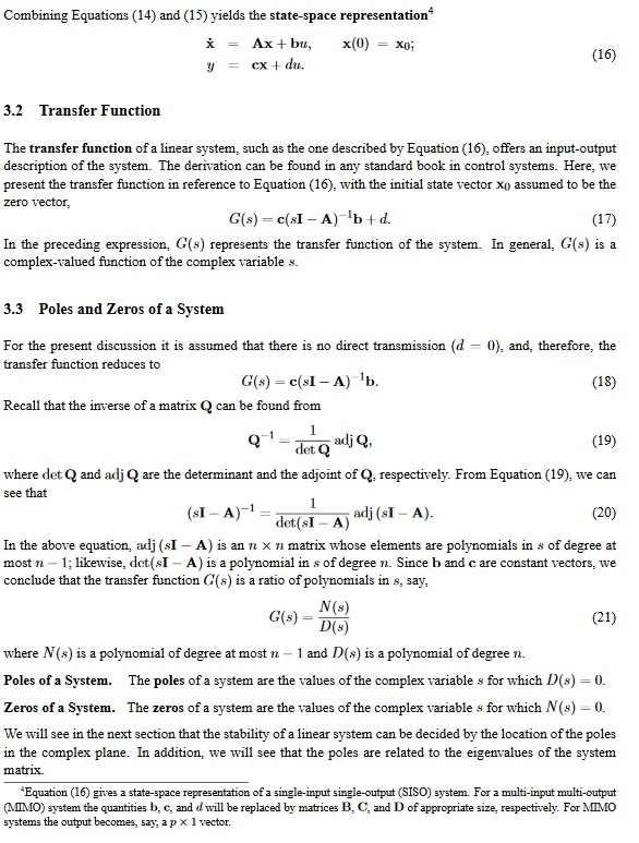 Solved Project 2: Feedback Control of Linear Dynamical | Chegg.com