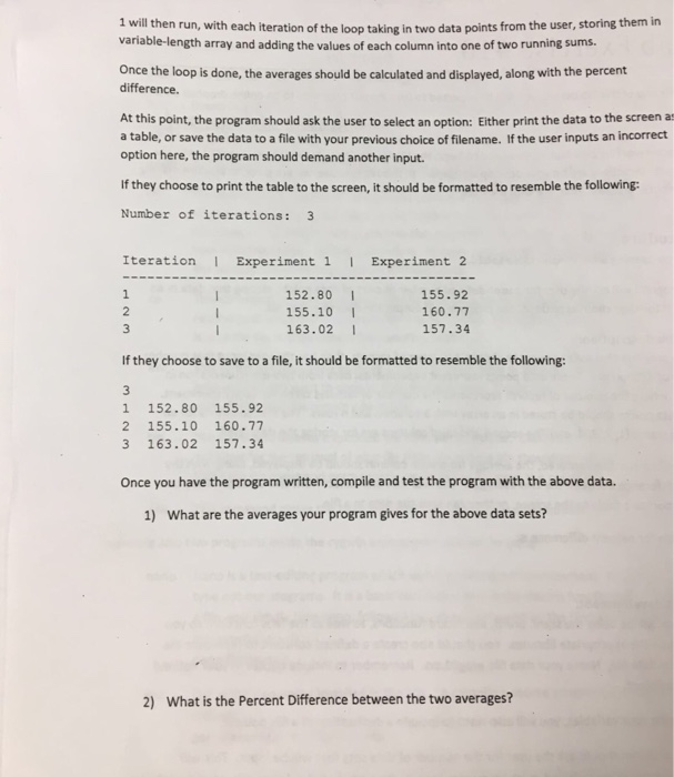 Solved Procedure Begin by opening a file in nano titled | Chegg.com