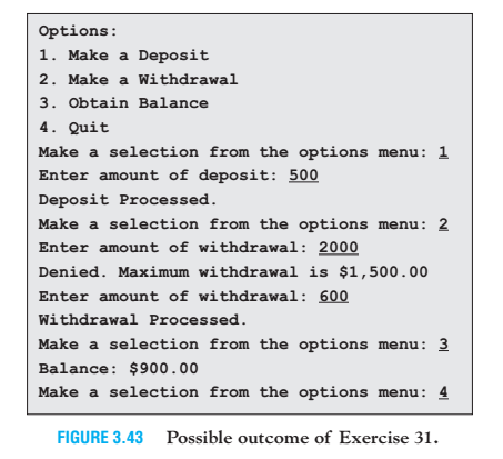 Solved 31. Saving Account Write a menu driven program that | Chegg.com