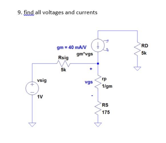 Solved Find all voltages and currents | Chegg.com