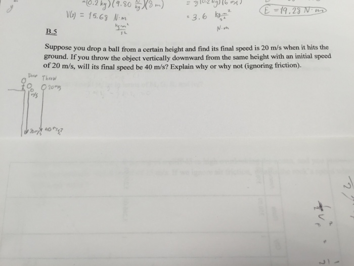 Solved Suppose you drop a ball from a certain height and | Chegg.com