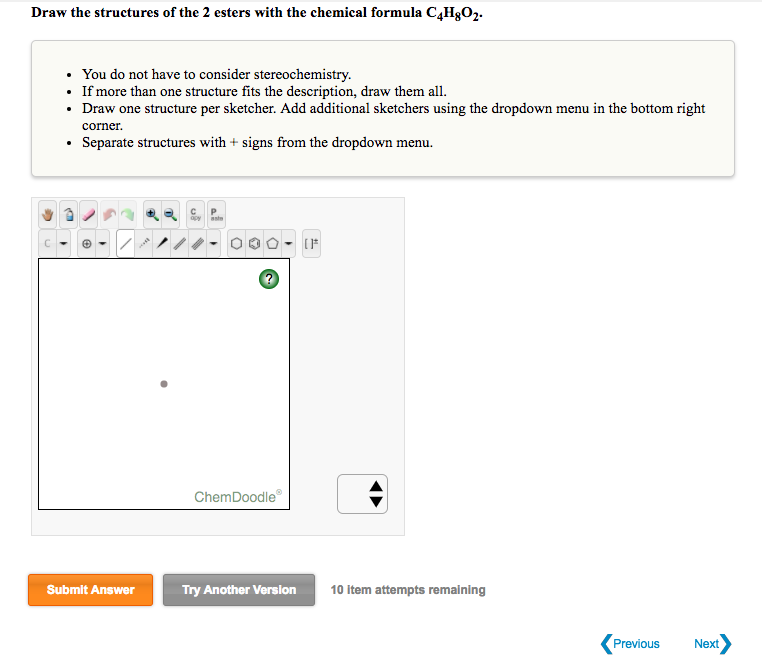 Solved Propose a structure that fits the description. an | Chegg.com