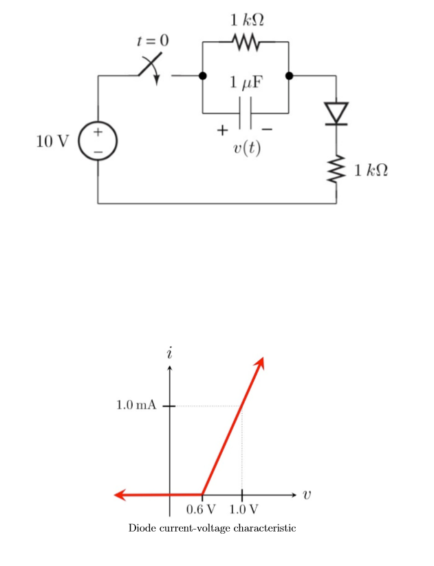Solved In the following circuit, the switch has been open | Chegg.com