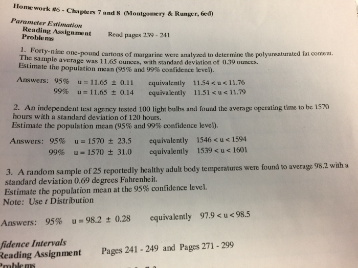 Solved Forty-nine one-pound cartons of margarine were | Chegg.com