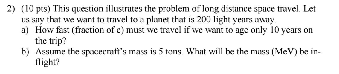 Solved This question illustrates the problem of long | Chegg.com
