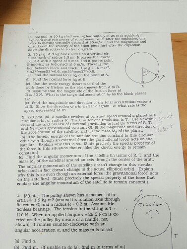 Solved A 10 kg shell morning horizontally at 20 m/s suddenly | Chegg.com