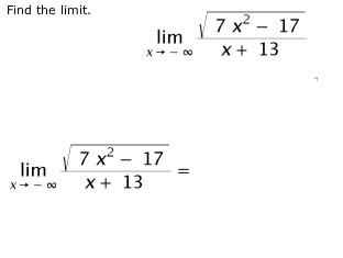 Solved Find the limit = Find the limit = | Chegg.com
