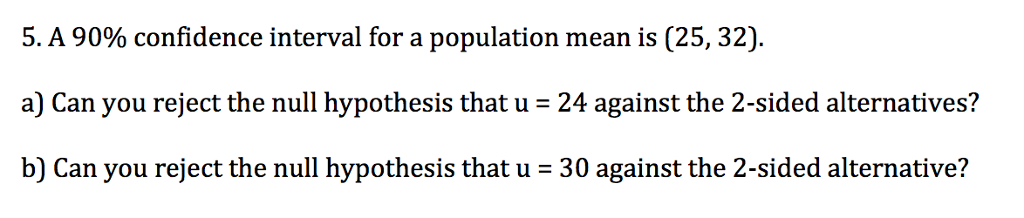Solved A 90% confidence interval for a population mean is | Chegg.com