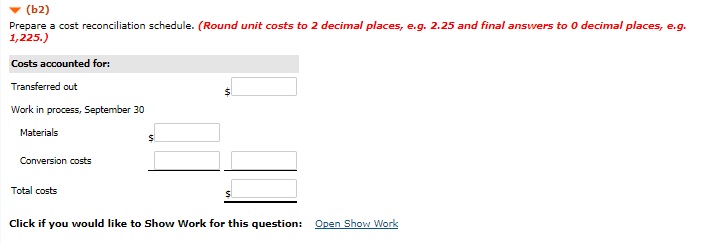 Solved Exercise 16-15 (Part Level Submission) Santana | Chegg.com