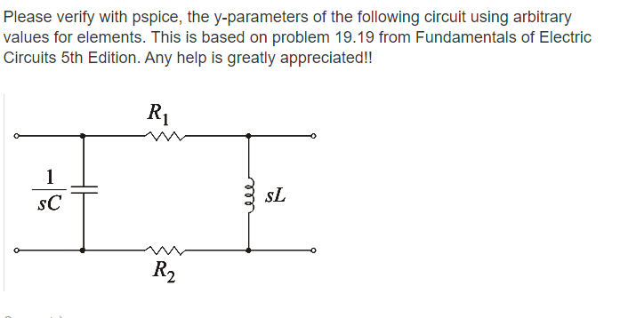 Solved How do I verify with Pspice? General solution to this | Chegg.com