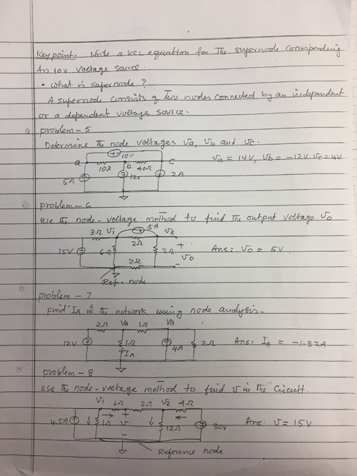 Solved Problem-5 Determine the node voltages Va, Vb, and Vc. | Chegg.com