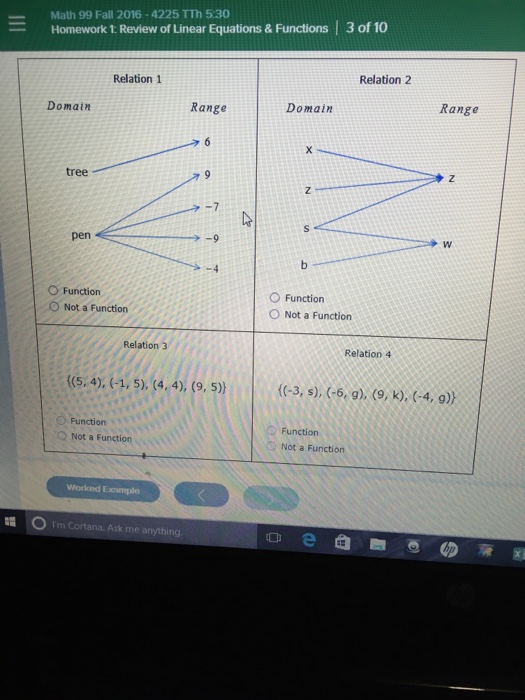 Solved Functions Not a Function Function Not a Function | Chegg.com