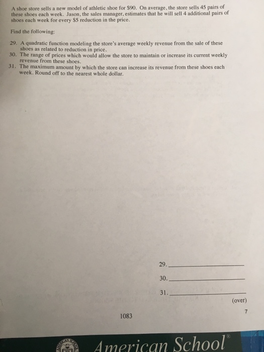 Solved answer 29-31 pleaseAnswer 32-34 please thank you | Chegg.com