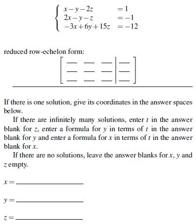 Solved: Linear Algebra Help, Please Show Steps!! Thank You... | Chegg.com