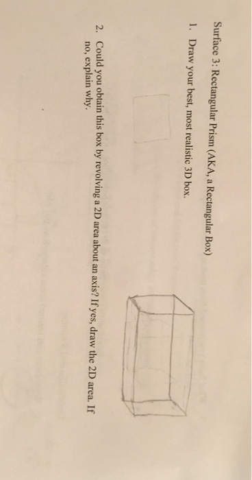 Solved Surface 3: Rectangular Prism(AKA, a Rectangular Box) | Chegg.com