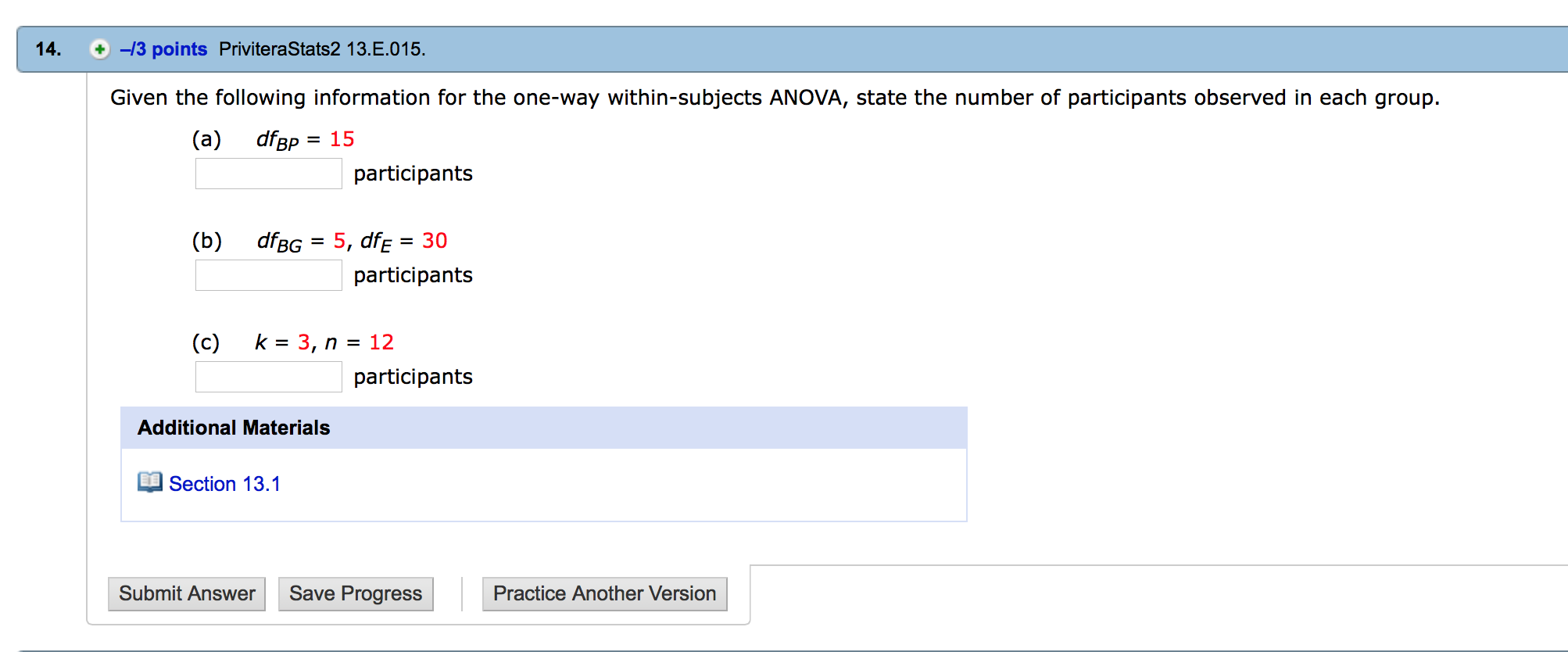 Solved Given the following information for the one-way | Chegg.com