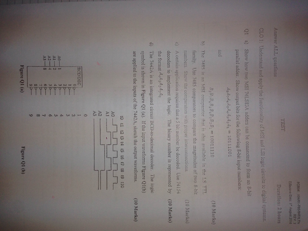Solved Understand and apply the functionality of MSI and LSI | Chegg.com