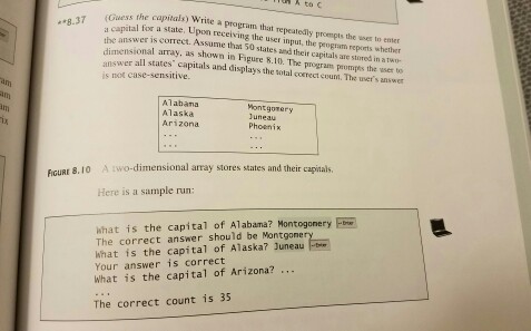 Solved Write a program that repeatedly prompts the user in | Chegg.com