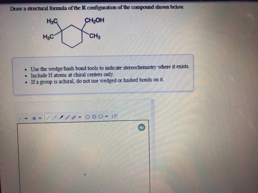 Solved Draw a structural formula of the RS configuration of | Chegg.com