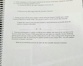 1) a. calculate IHD for major component of star anise | Chegg.com