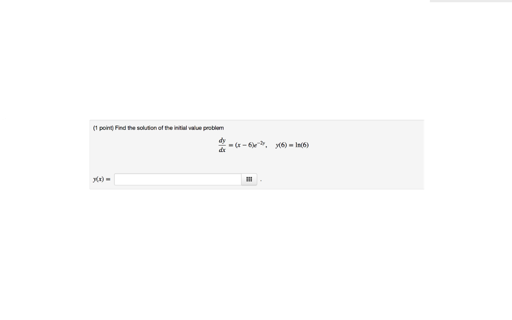 Solved 1 Point Find The Solution Of The Initial Value Chegg solved-1-point-find-the-solution-of-the-initial-value-chegg