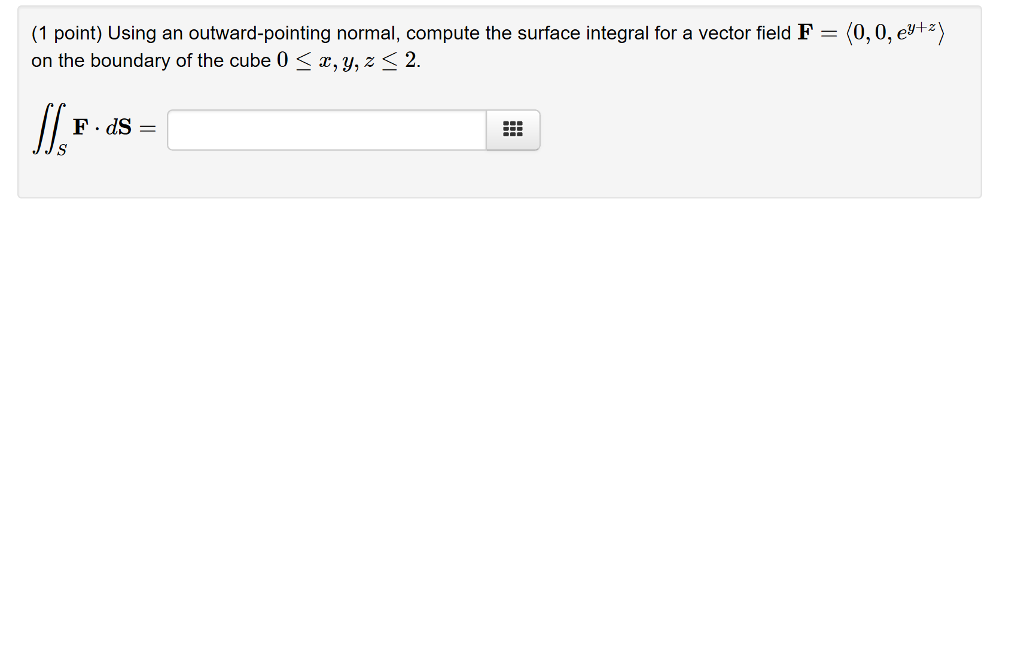 Solved Using an outward-pointing normal, compute the surface | Chegg.com