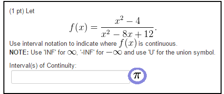 Solved Let F(x) = X^2 - 4/x^2 - 8x-+ 12. Use interval | Chegg.com
