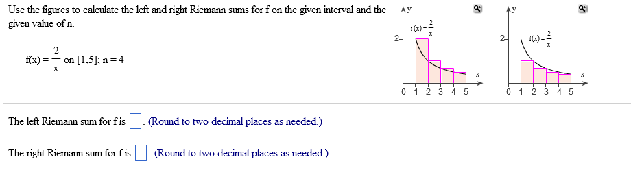 Solved Use the figures to calculate the left and right | Chegg.com
