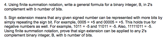 Solved 4. Using finite summation notation, write a general | Chegg.com