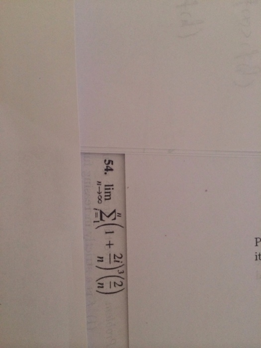 solved-lim-n-tends-to-infinity-sigma-i-1-to-n-1-chegg