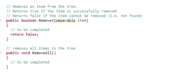Solved In a Java AVL tree class, some functions below are | Chegg.com