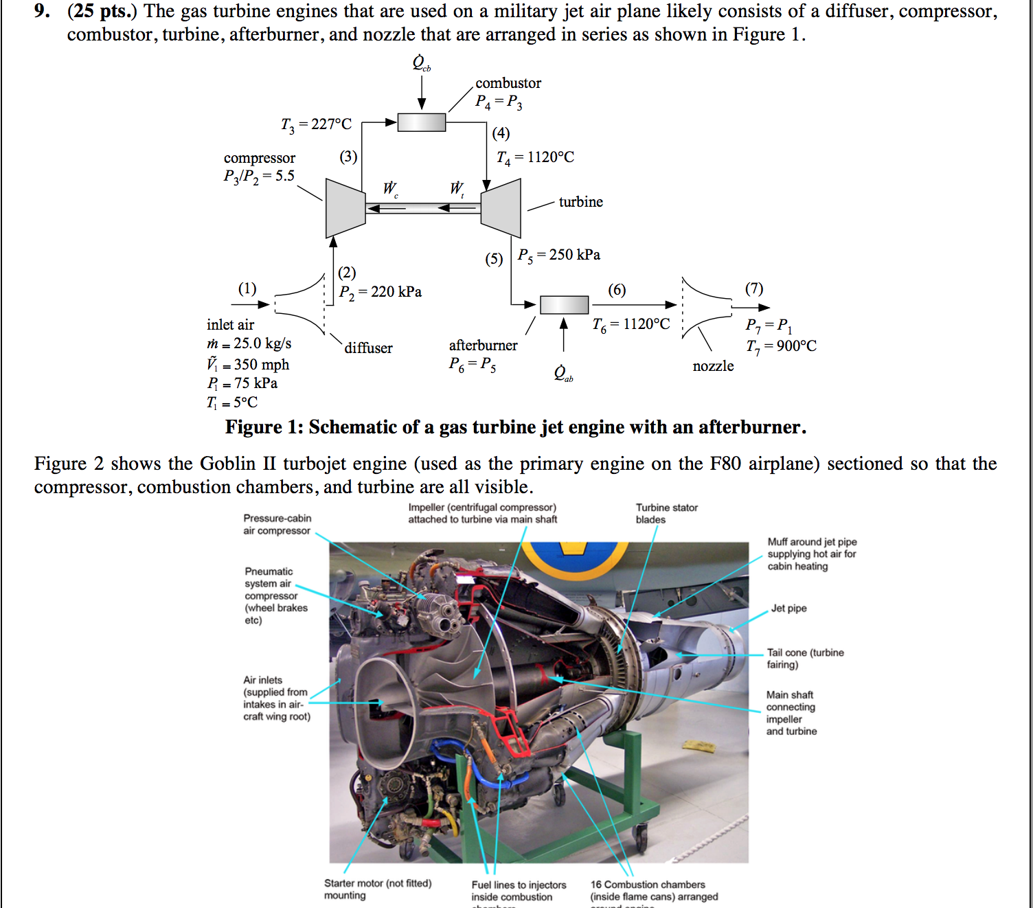 There are two important figures of merit for a jet | Chegg.com