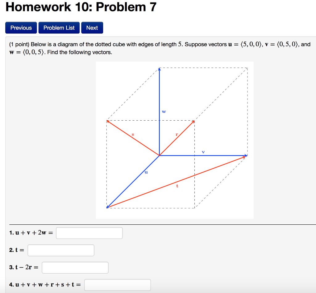 Solved Homework 10: Problem 7 Previous Problem List Next (1 | Chegg.com