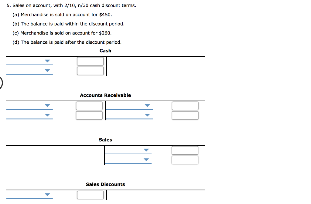 Solved 2. 5% sales tax. (a) Merchandise is sold for $340 | Chegg.com